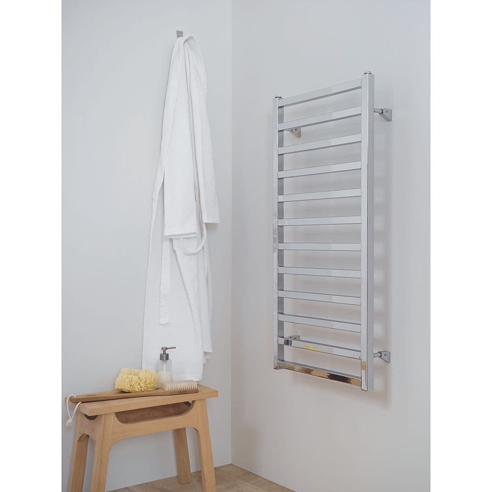 Ultraheat Karnak 1700mm(h) x 500mm(w) Designer Towel Rail - Chrome