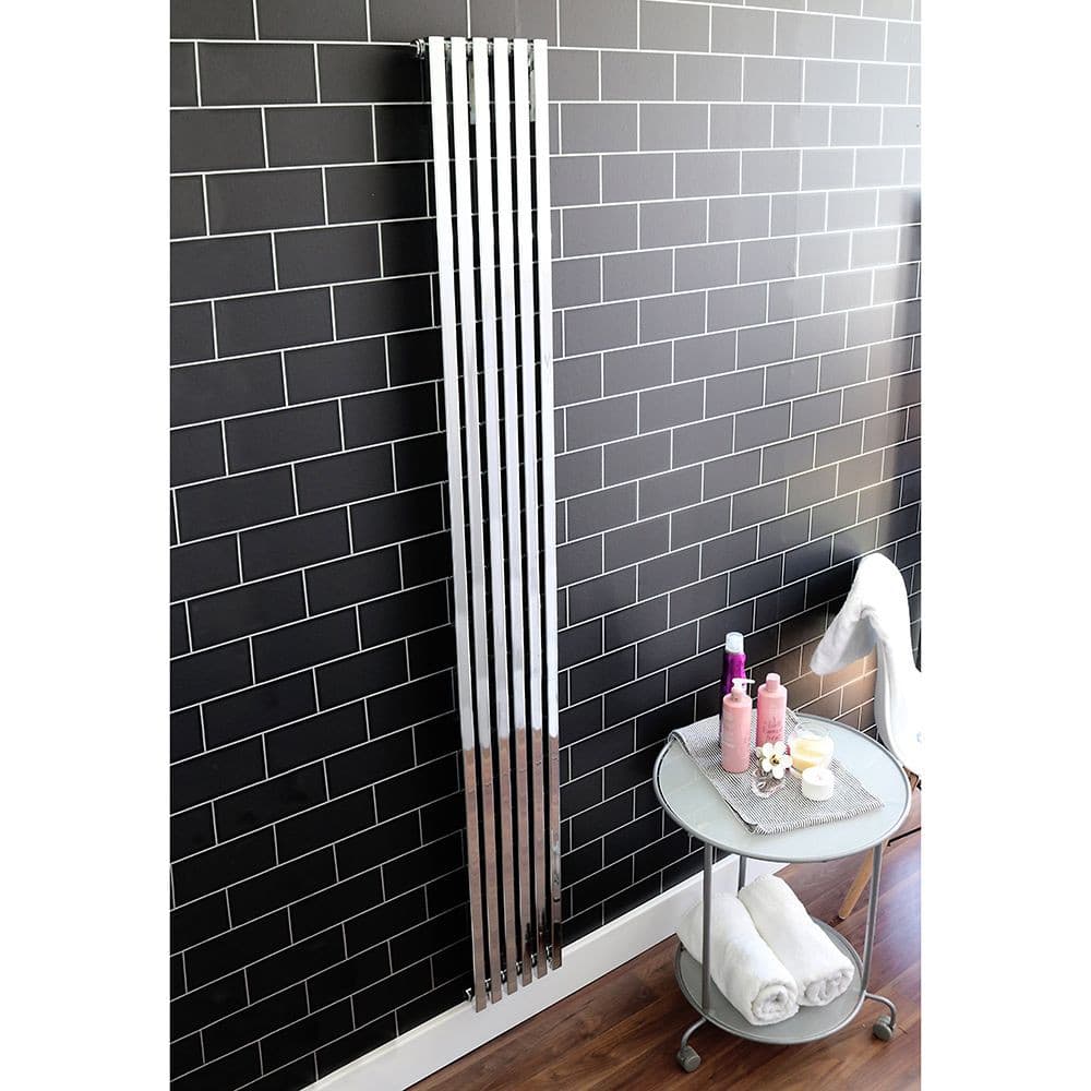 Ultraheat Klon Vertical 1500mm(h) x 231mm(w) Mild Steel Designer ...